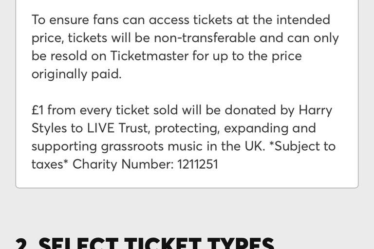 Harry Styles fans' fury as £20 Co-Live tickets are being sold for ...