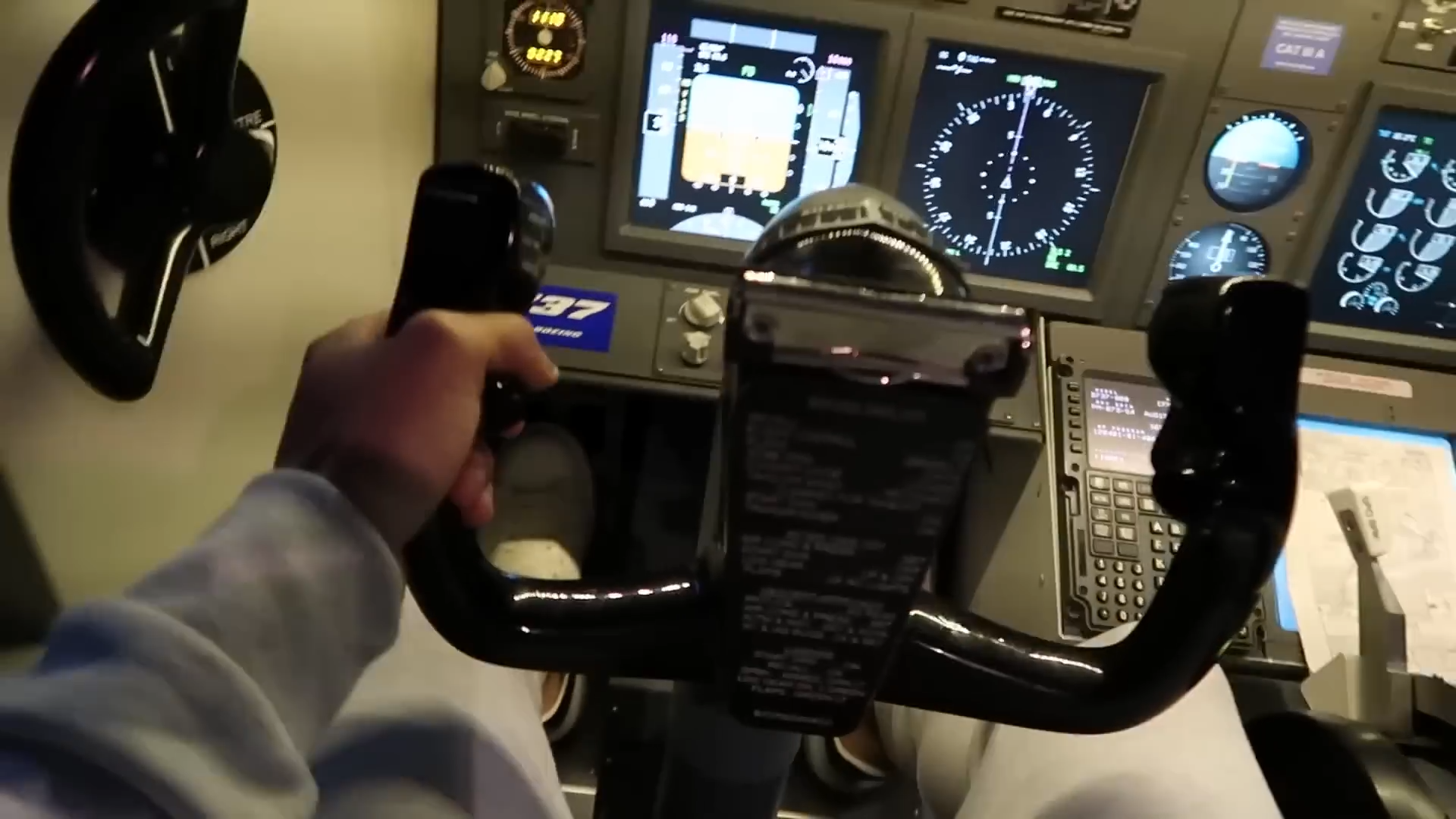 What happens if you attempt a Boeing 737 barrel roll?