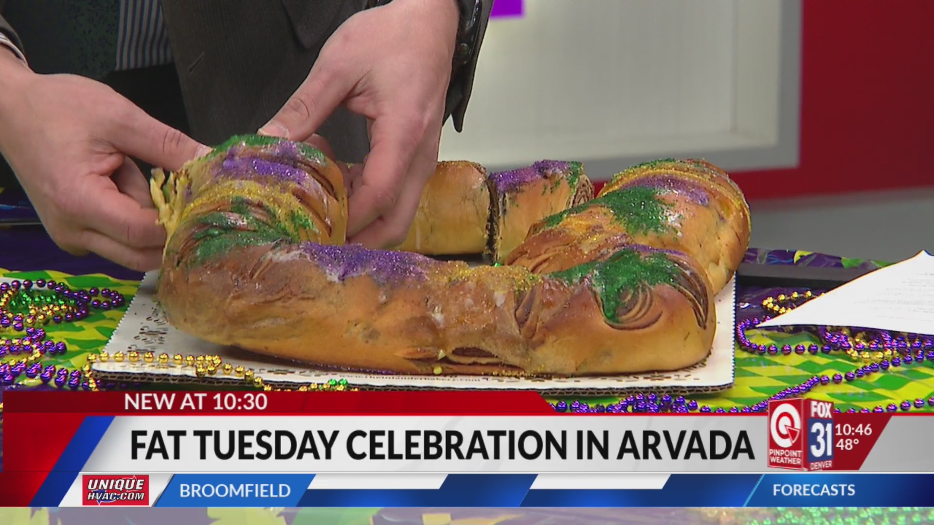 Fat Tuesday celebration in Arvada