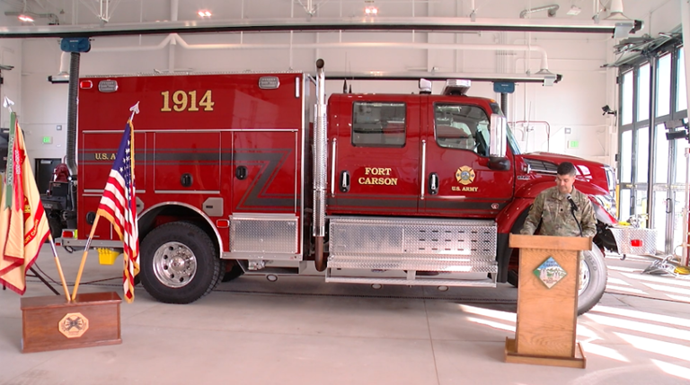Fort Carson opens new fire station