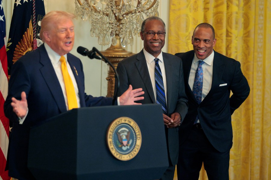 Trump marks 100th anniversary of Black History Month at WH reception