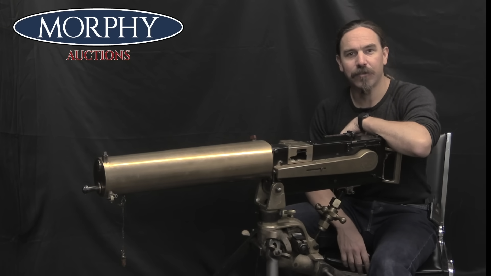 Legendary steampunk machine gun