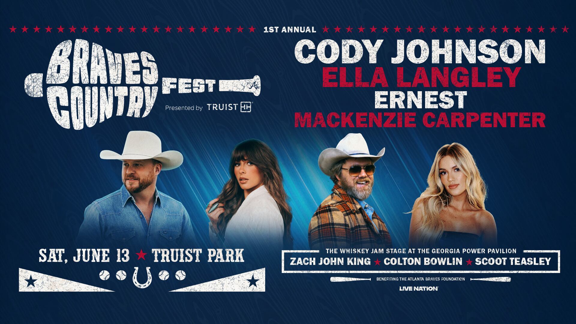 Ella Langley, Cody Johnson, other country stars headline first-ever ...