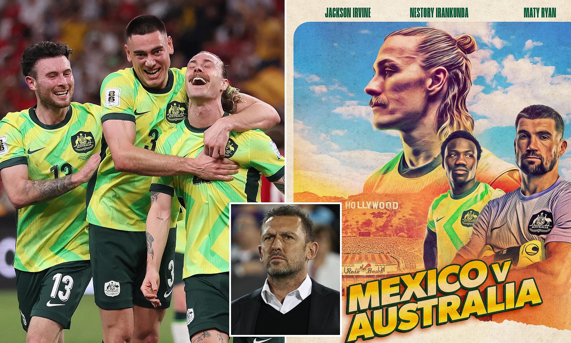Revealed: Who the Socceroos will play in their final warm-up game ahead ...