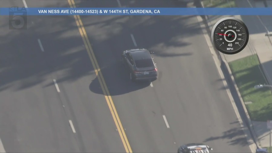 Live: Police pursuing shooting suspect in Los Angeles County