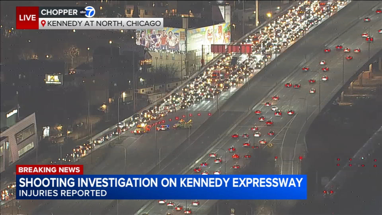 Injuries reported in shooting on I-90 expressway in Chicago, southbound ...
