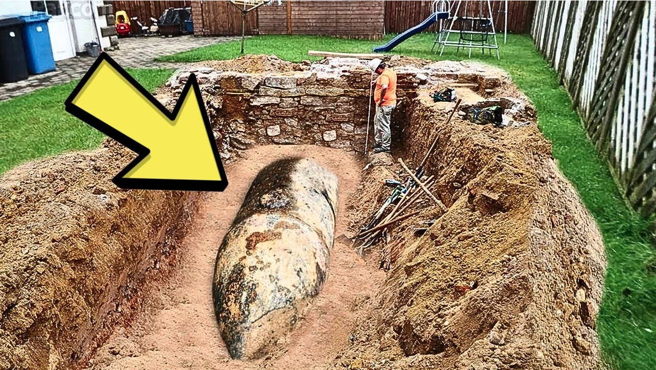 This man dug a hole in his backyard. He was not ready for what he ...