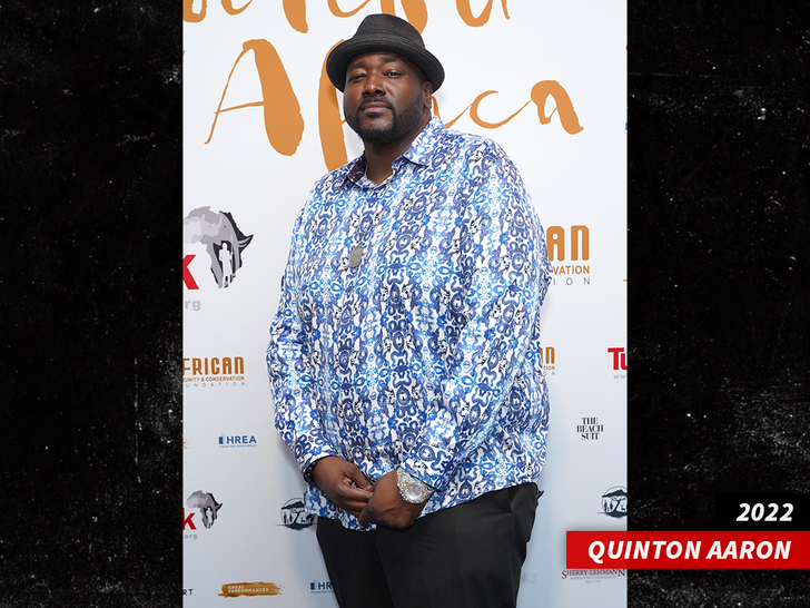 Quinton Aaron releases first photo since hospitalization for spinal stroke