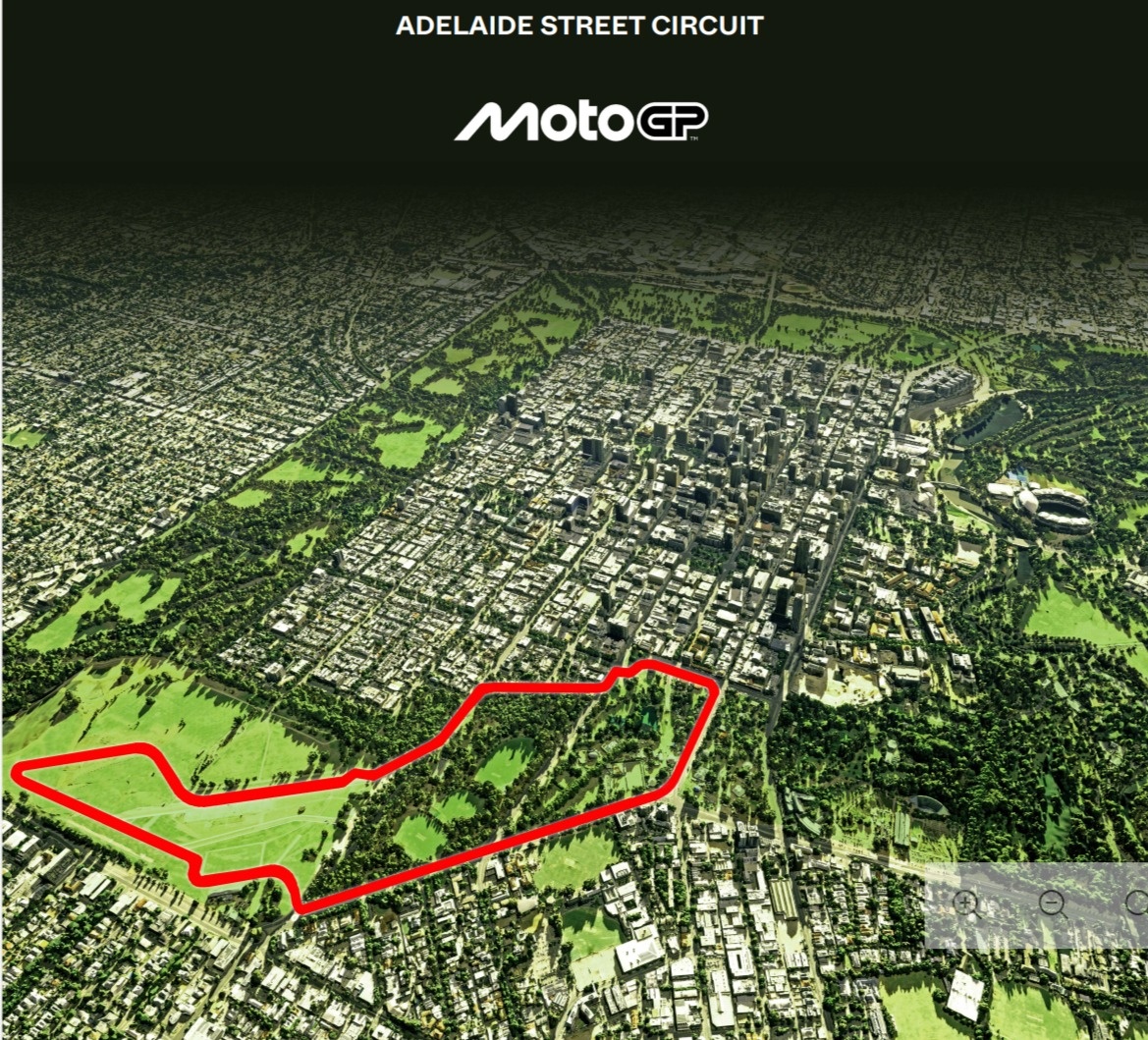 Adelaide reveals official MotoGP layout, will host 2027 Australian GP