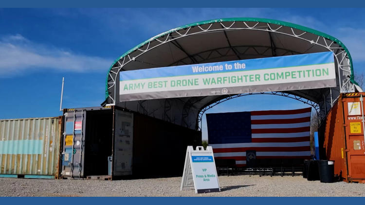 Army drone Olympics: Soldiers compete in inaugural Army Best Drone ...