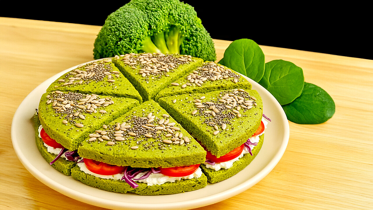 Quick and tasty broccoli bread recipe to replace pizza