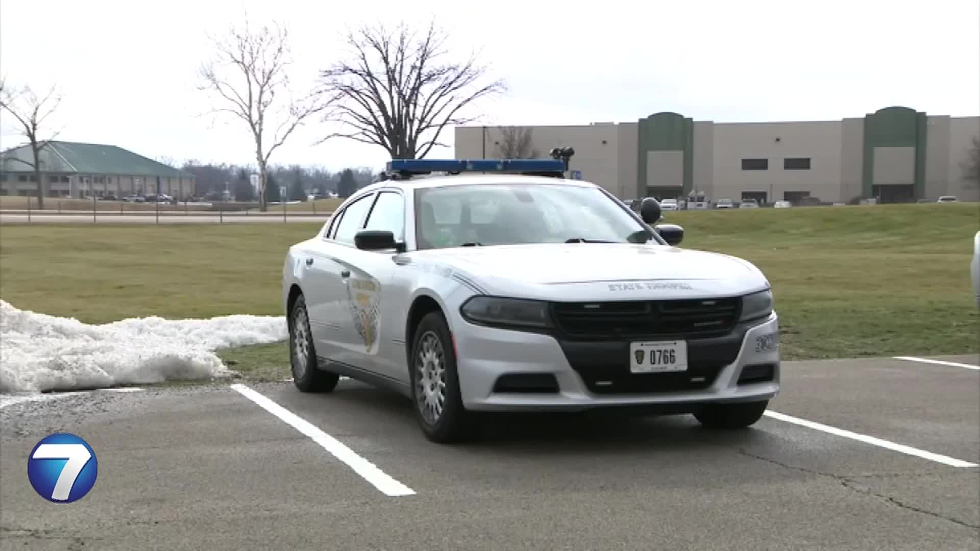 Law enforcement work to slow down speeders on I-70