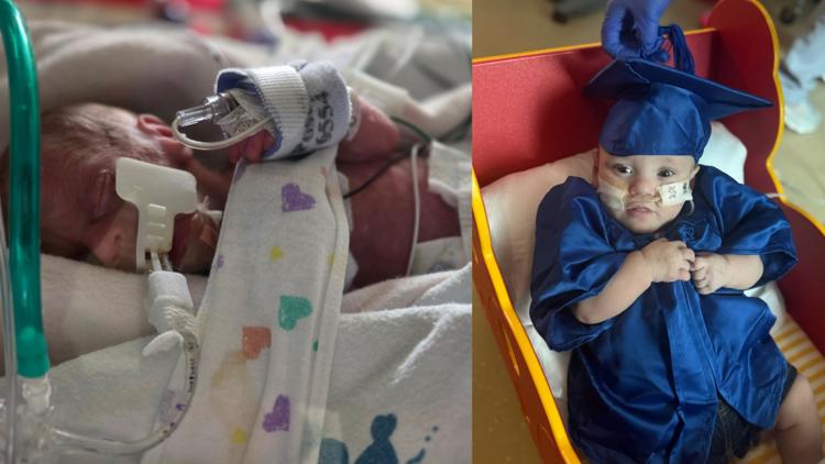 Baby born at 22 weeks goes home after spending more than 8 months in ...