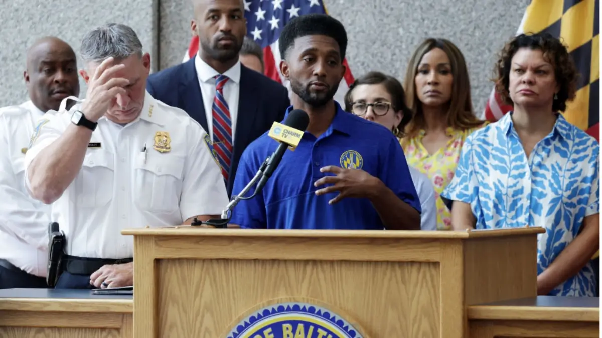 'Same idiotic question for months’: Baltimore mayor shuts down right ...