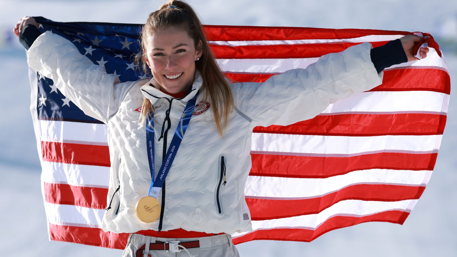 Mikaela Shiffrin breaks down in tears after winning gold at 2026 Olympics