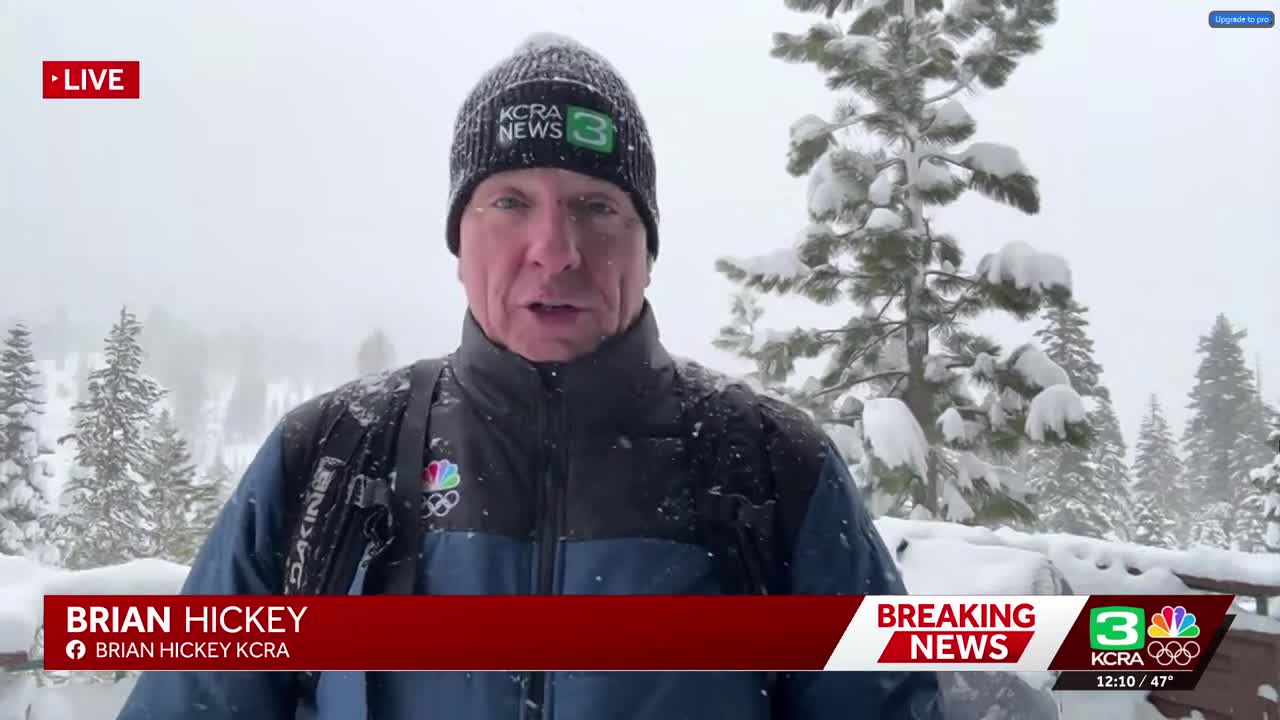 KCRA 3's Brian Hickey recounts backcountry skiing experience, avalanche ...