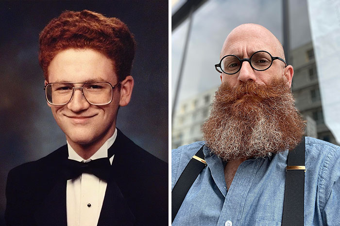 29 men who are now rocking a bearded look share how they looked before