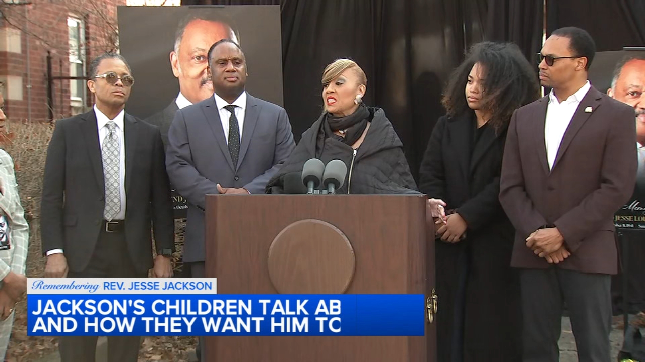 Rev. Jesse Jackson's children speak on death of civil rights icon ...