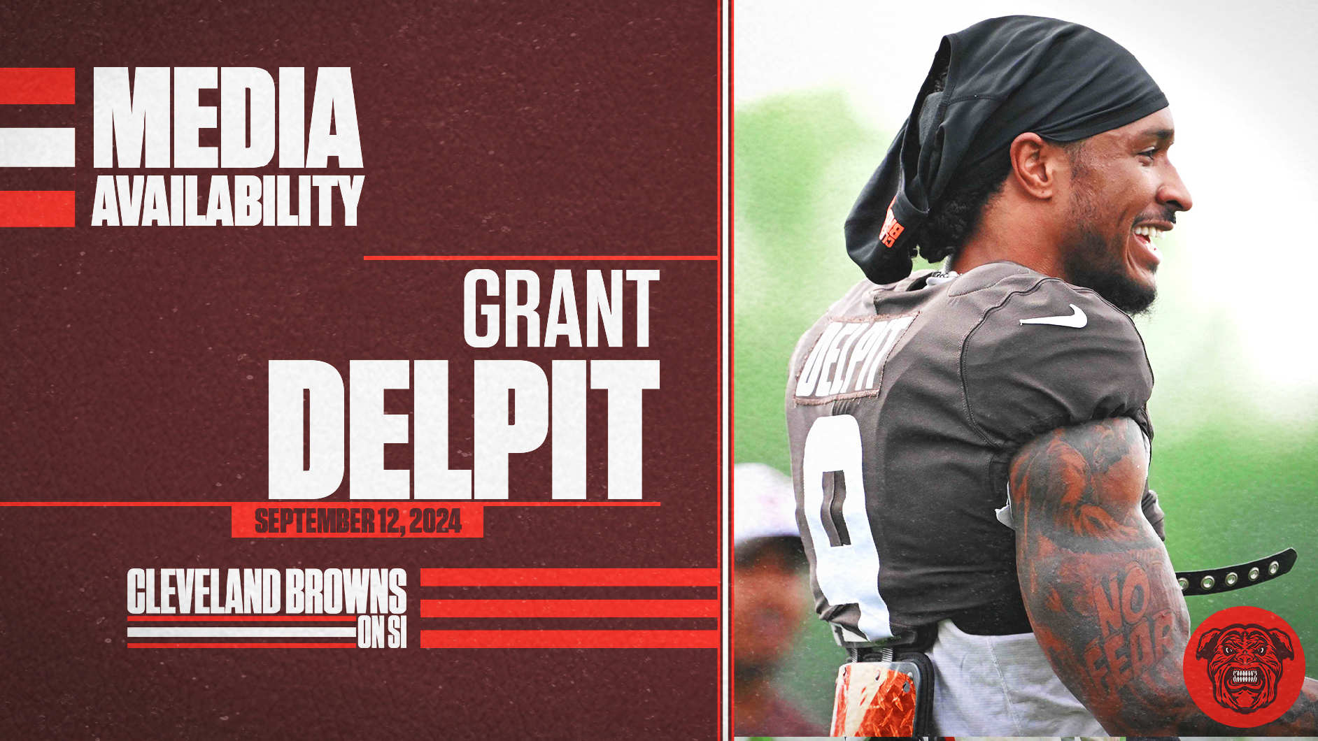 Cleveland Browns: Safety Grant Delpit meets with the media ahead of ...