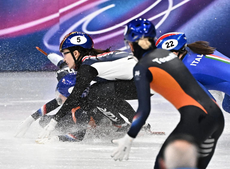 South Korea women's short track team secures gold