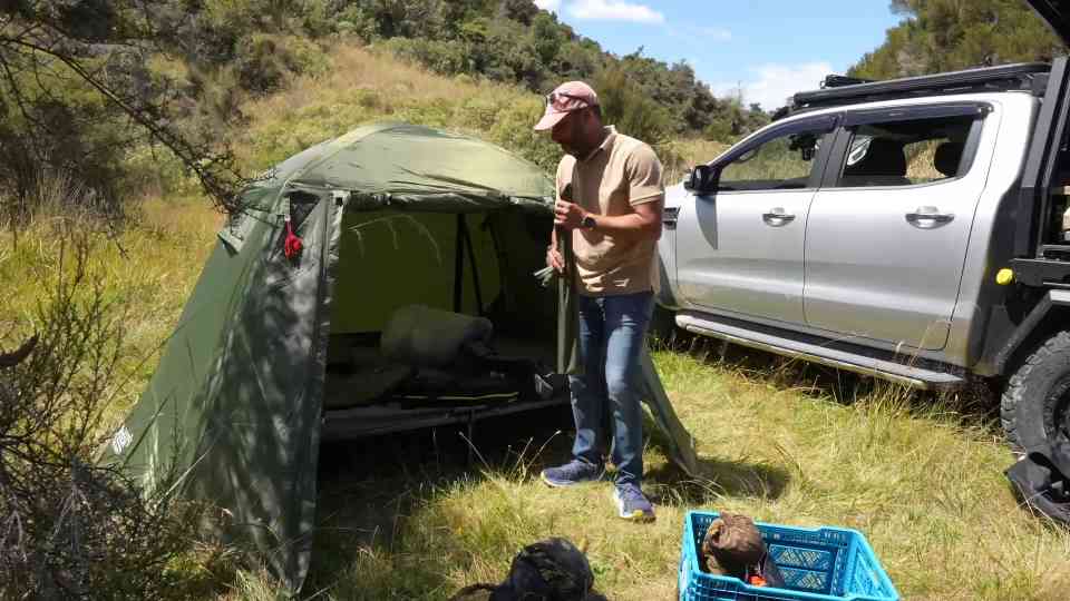 Surviving the storm: Testing a leaky tent 3 years later with double ...