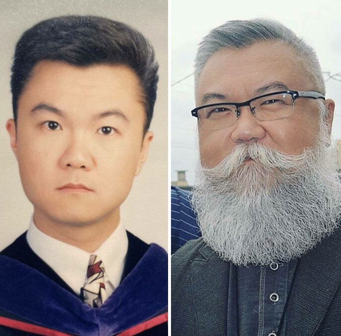 29 men who are now rocking a bearded look share how they looked before