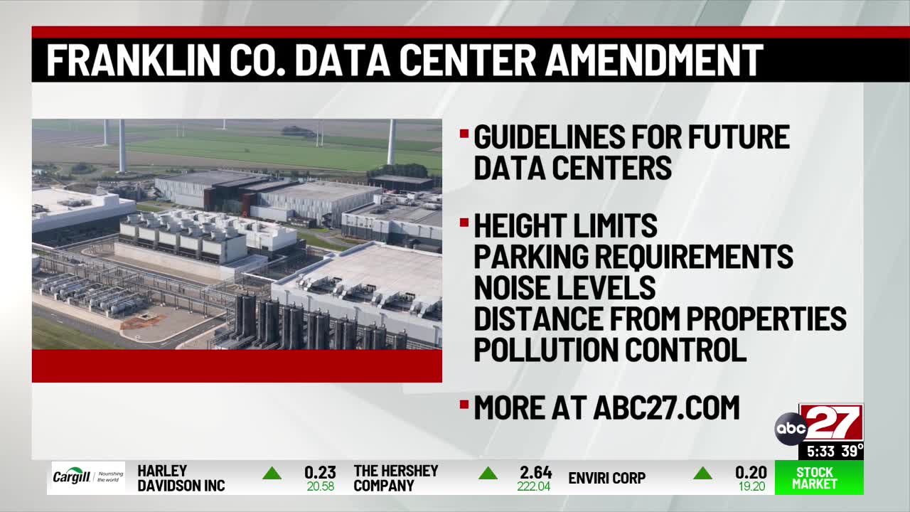 Franklin County commissioners propose data center development guidelines