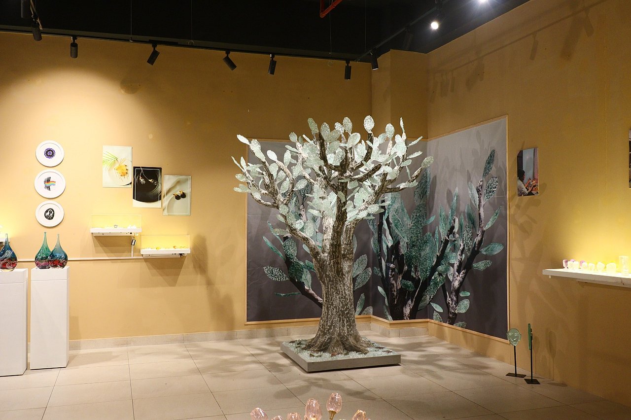 Glass art: Half empty or half full?