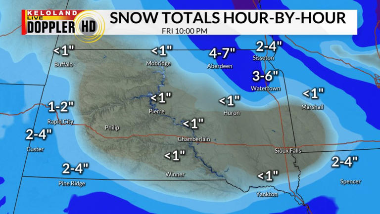Storm Center PM update: Winter returns through the weekend