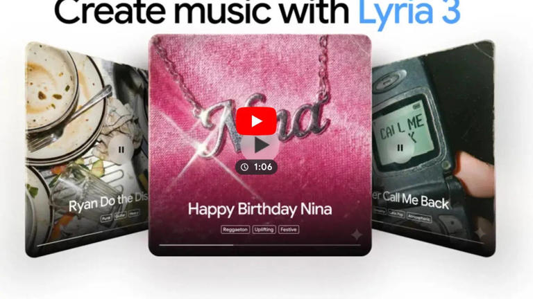 What is Google Lyria 3? New Gemini AI music tool that creates songs ...
