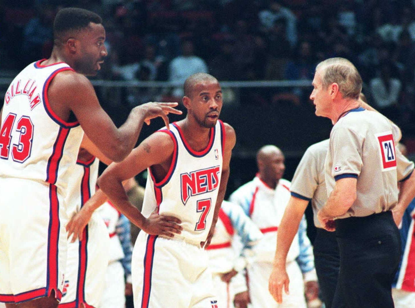Brooklyn Nets jersey history No. 43 - Armen Gilliam (1993-96)