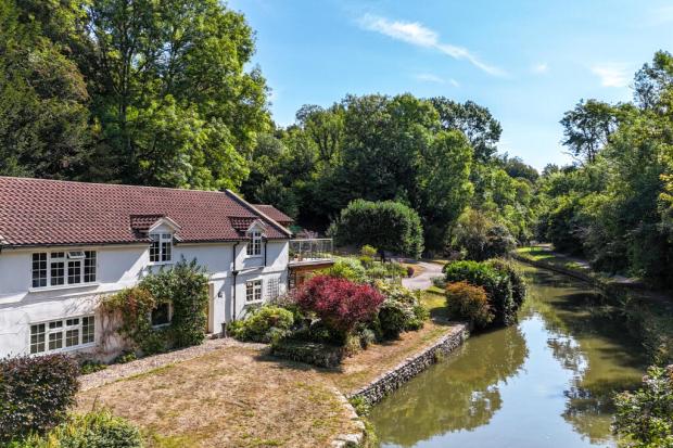 House overlooking historic canal hits the market for £1.3m