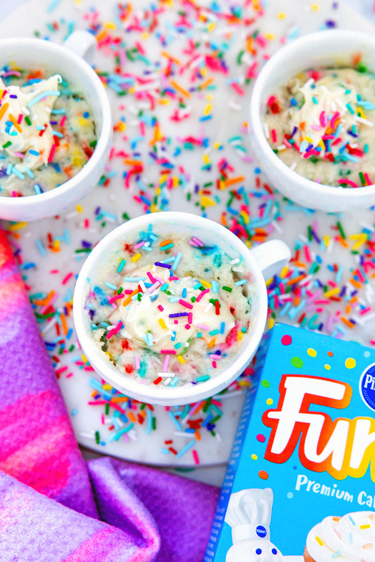 Cake mix mug cake