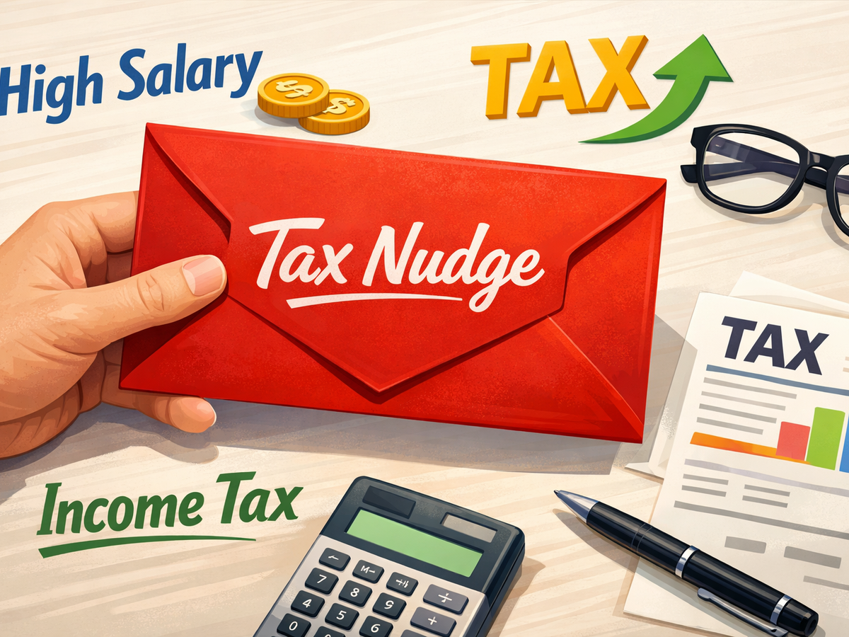 High salary earners getting ‘nudge’ notices from Income Tax Dept? Here ...