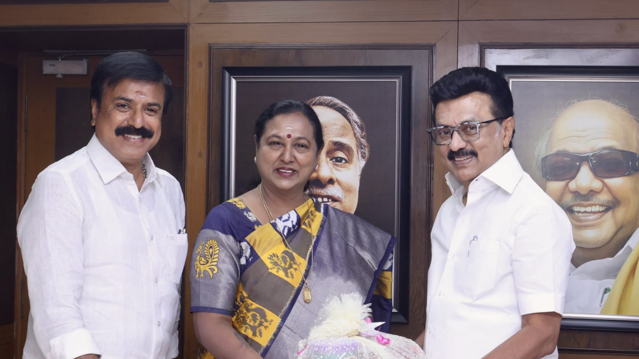 DMDK joins DMK-led alliance for Tamil Nadu polls; Premallatha ...