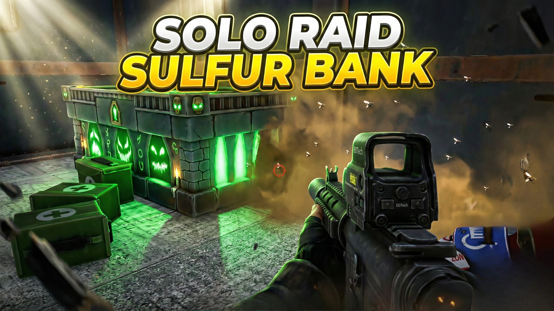 Going alone against [THC] clan’s massive sulfur stash