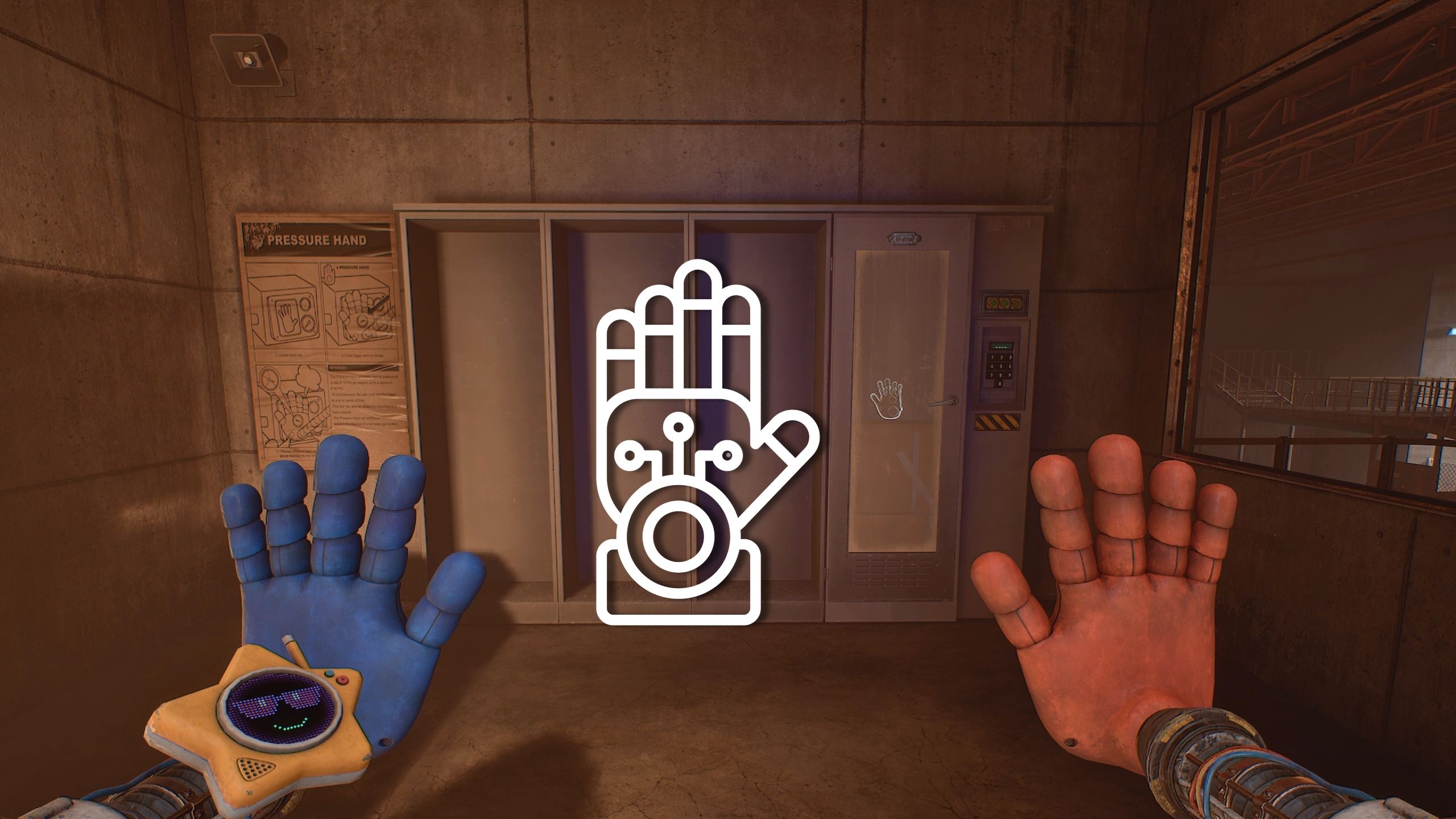 Pressure hand locker code in Poppy Playtime: Chapter 5
