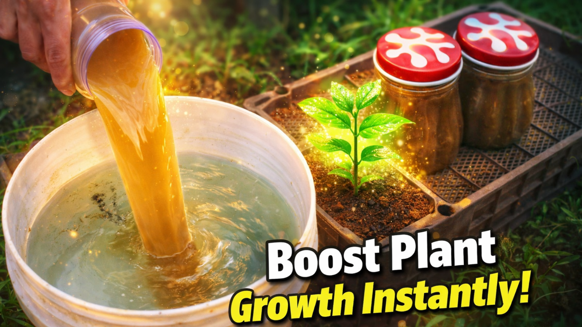 Supercharge your garden: 1 spoon of fertilizer with 1 billion microbes