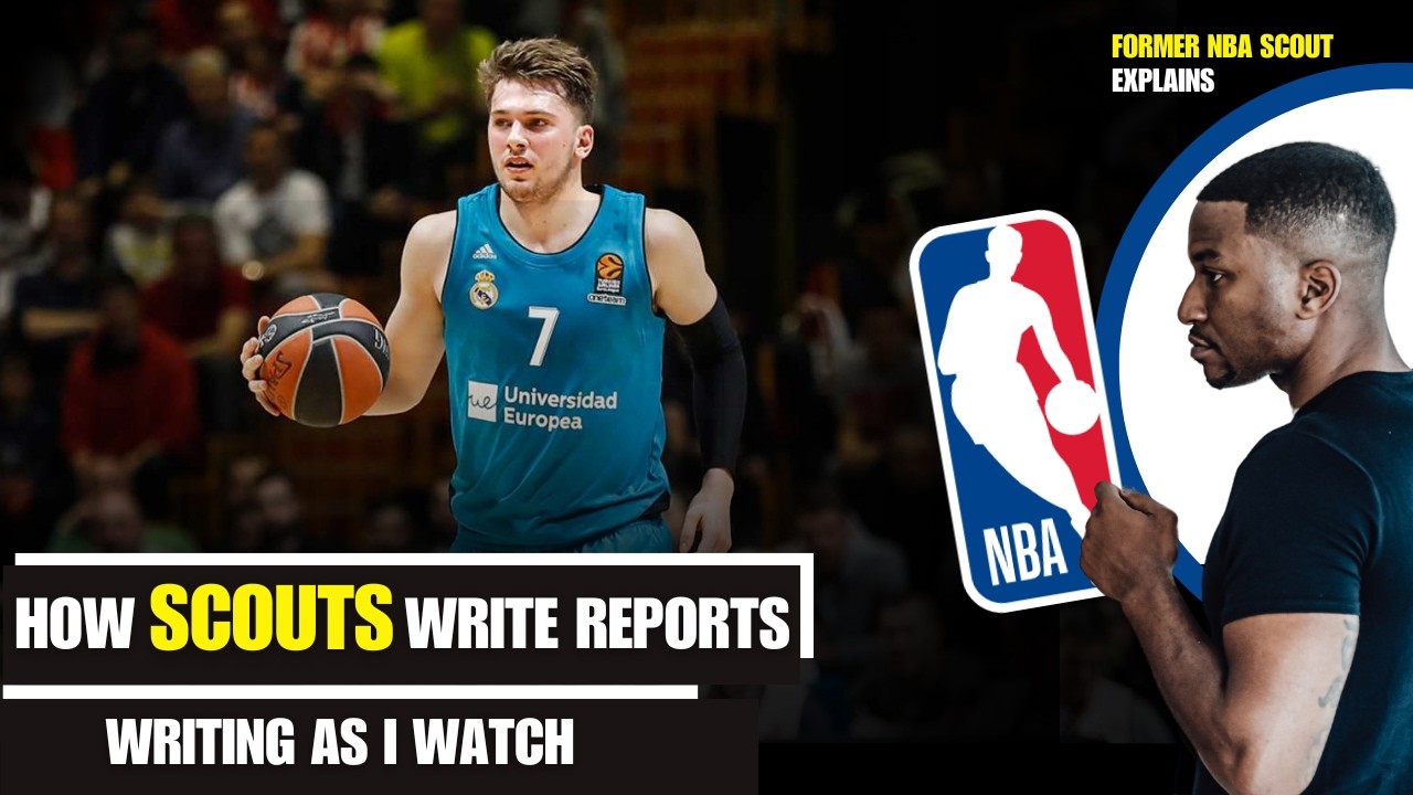 How NBA scouts write reports during games (Luka Doncic film study ...
