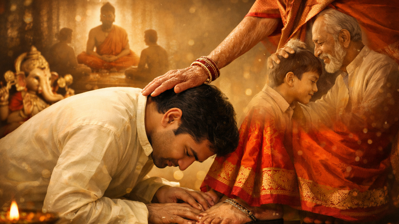 Why touching elders’ feet is more than tradition: The deeper meaning ...