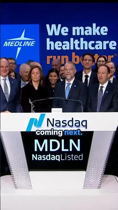Medline stock: largest IPO of 2025 debuts on Nasdaq
