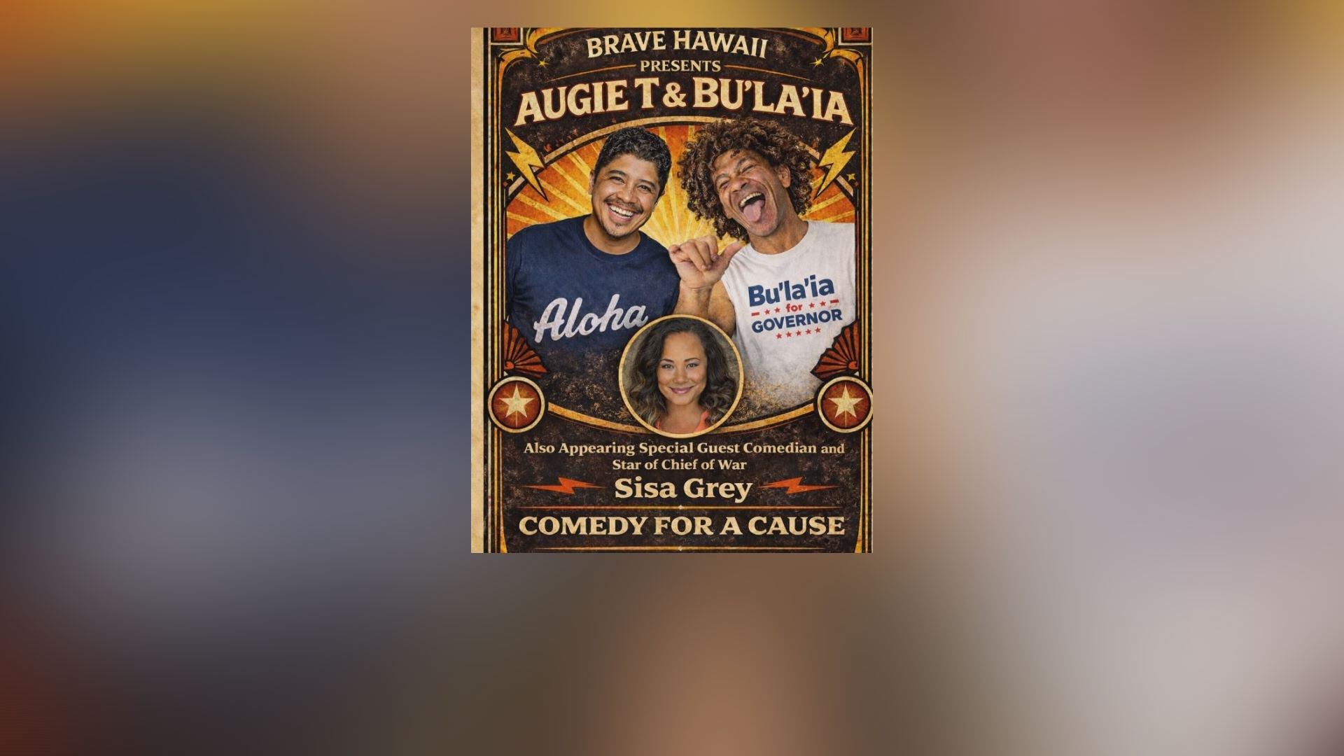 Brave Hawaii to host comedy show for a cause