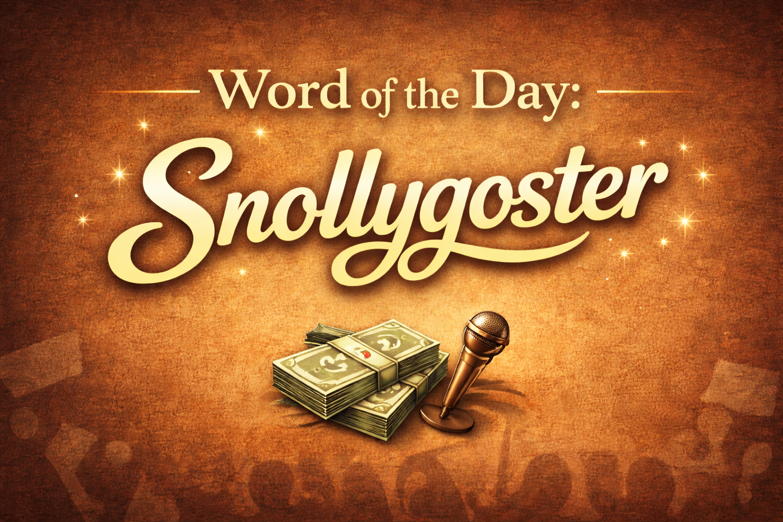 Word of the day: Snollygoster