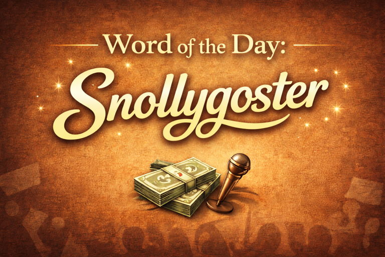 Word of the day: Snollygoster