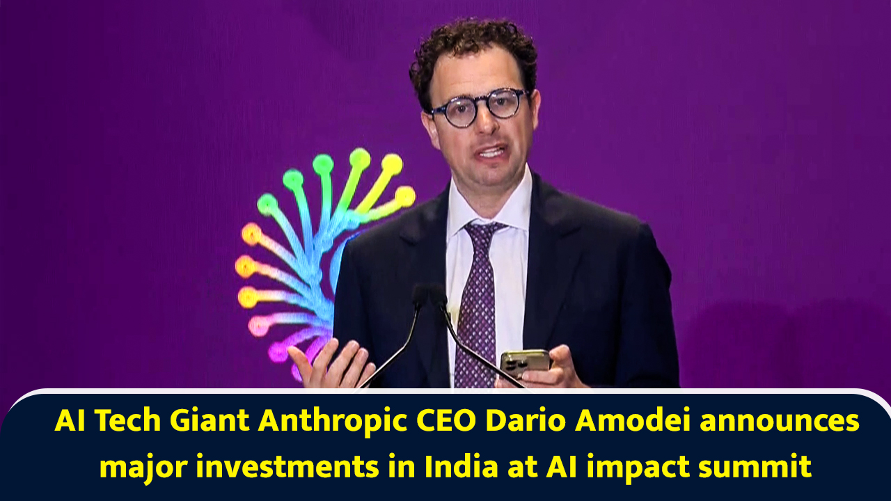 AI tech giant Anthropic CEO Dario Amodei announces major investments in ...