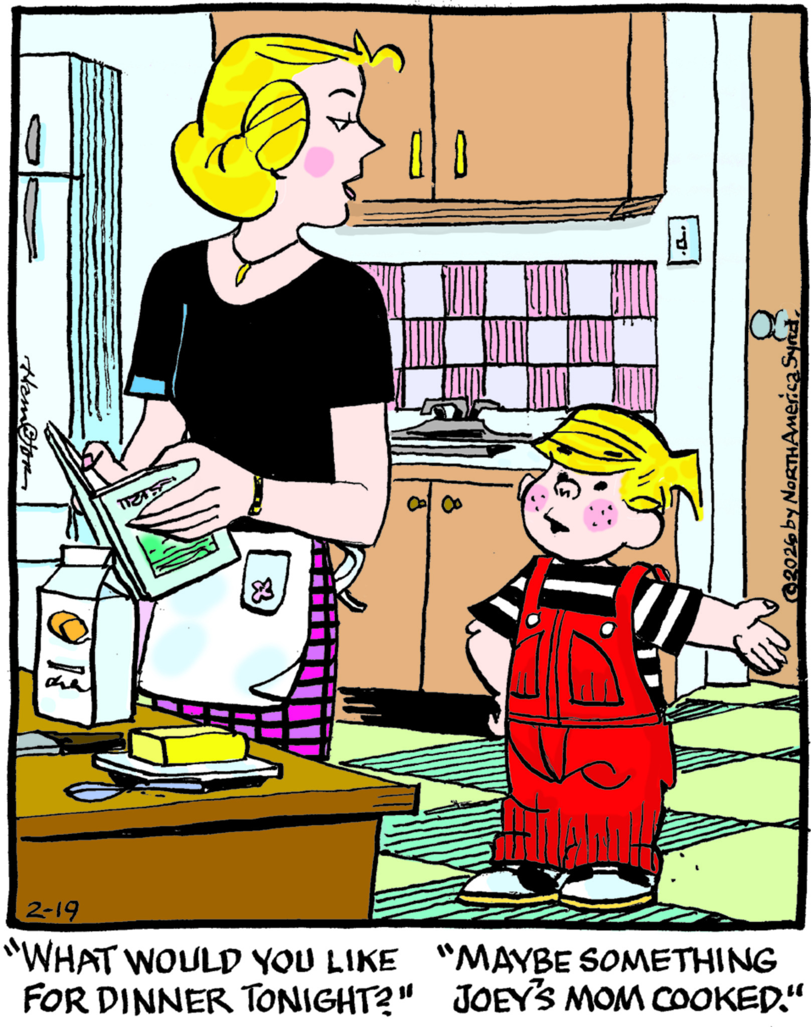 Dennis the Menace by H Ketcham, M Hamilton & R Ferdinand