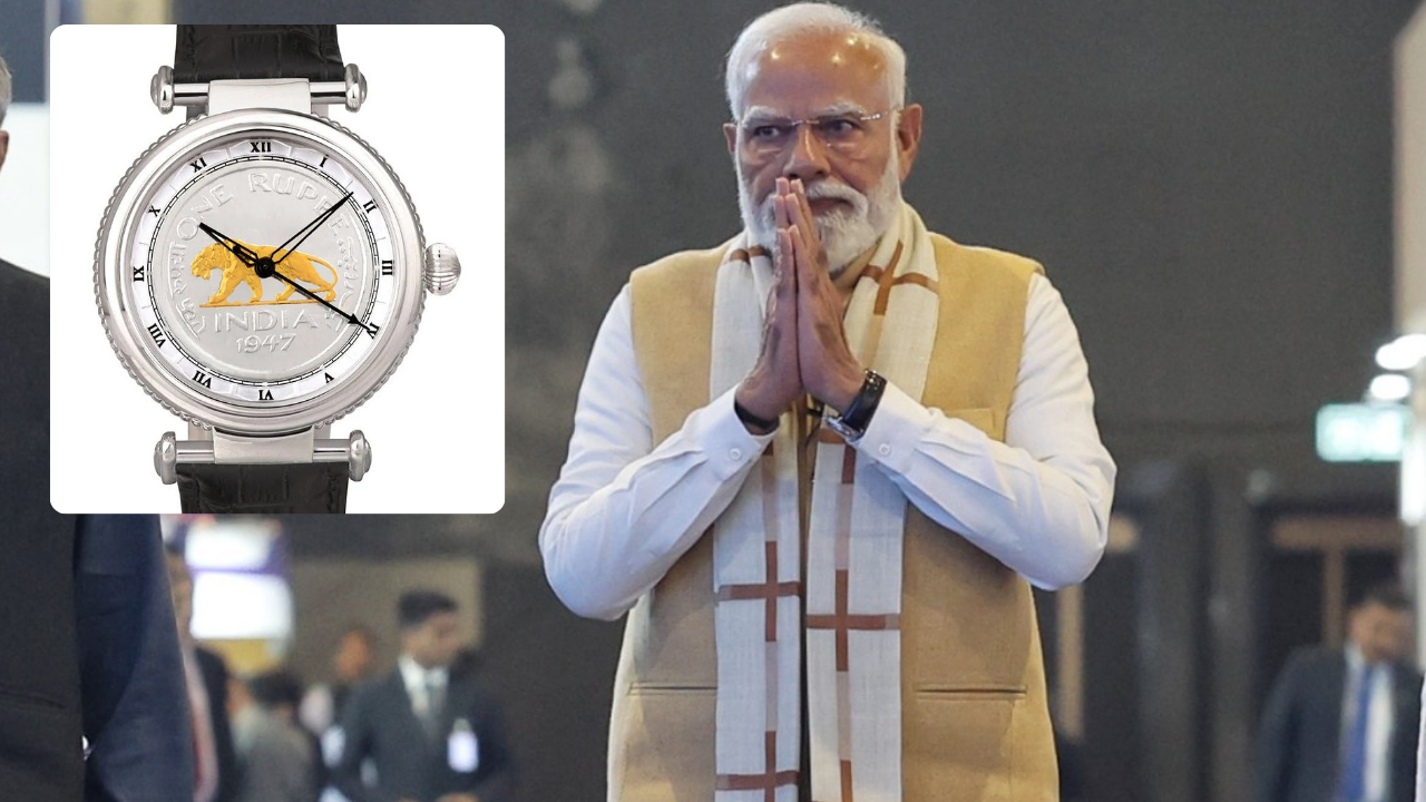 PM Modi's Baagh watch elevates Indian luxury at the AI Impact Summit 2026