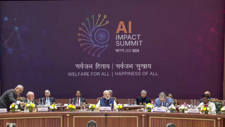 PM Modi unveils MANAV vision for AI, pitches for human control of ...