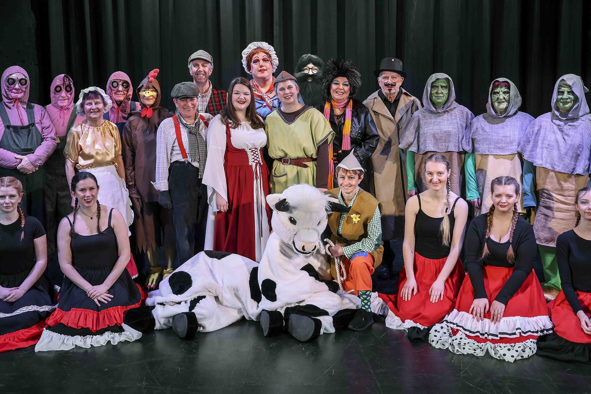 Ingleton Theatre Group performing traditional pantomime Jack and the ...