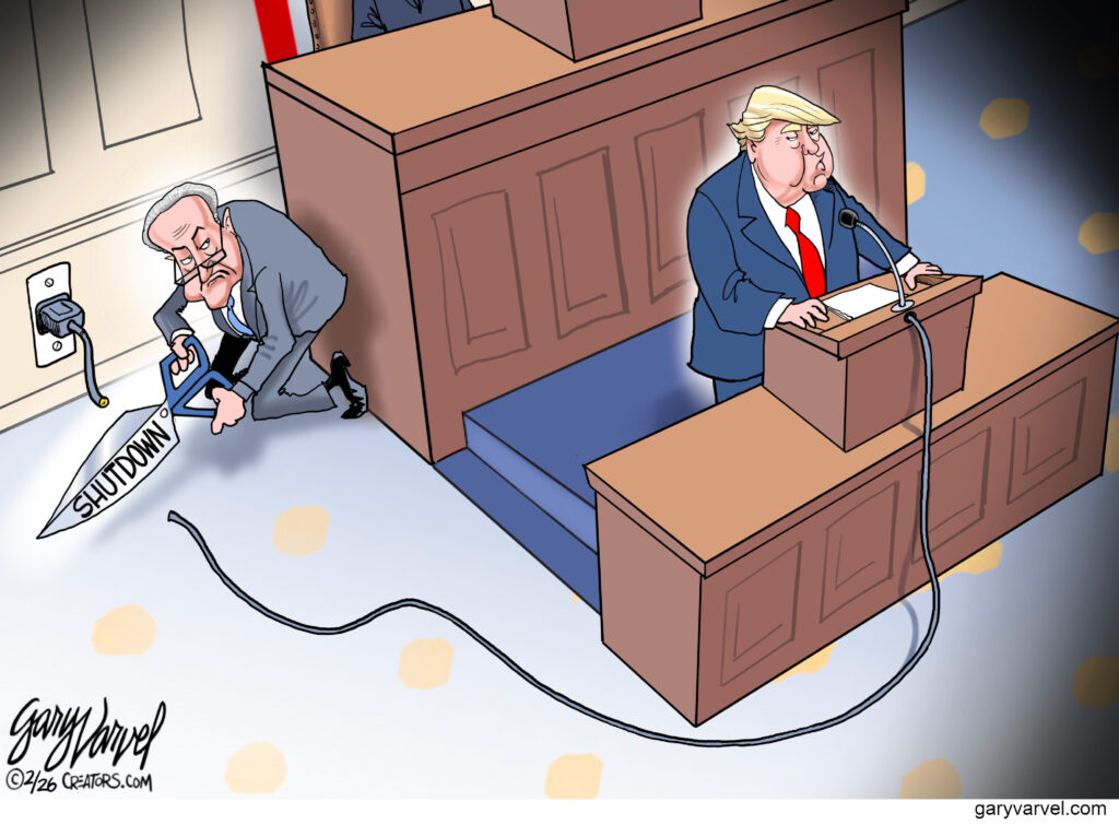 The latest syndicated political cartoons (2/19)